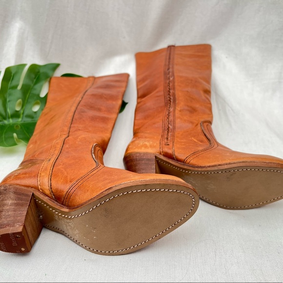 Dex | Shoes | Vintage 7s Dex Leather Boots Sz 5 | Poshmark
